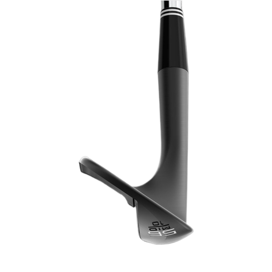 Cleveland RTX-6 ZipCore Black Satin Wedges