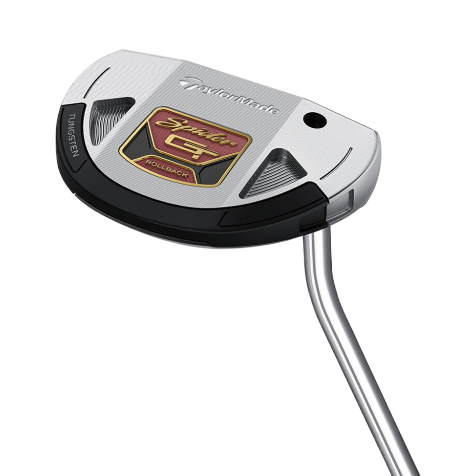 TaylorMade TaylorMade Spider GT Rollback Silver Single Bend Putters ...